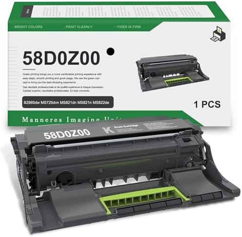 Amazon.com: MANNERES 58D0Z00 Black Imaging Unit(1-Pack) - MNRS ...