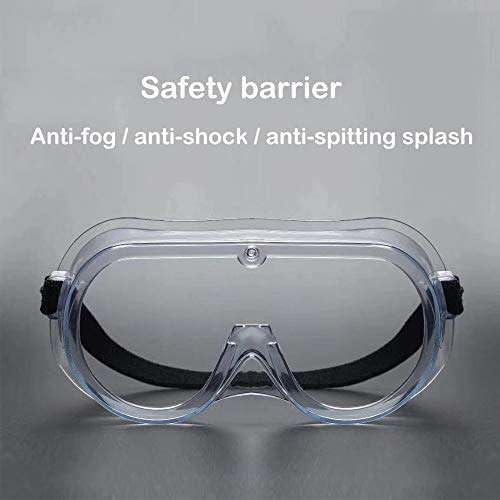 BDS Safety Goggles/Glasses EU certifited EN166:2001 with Impact ...