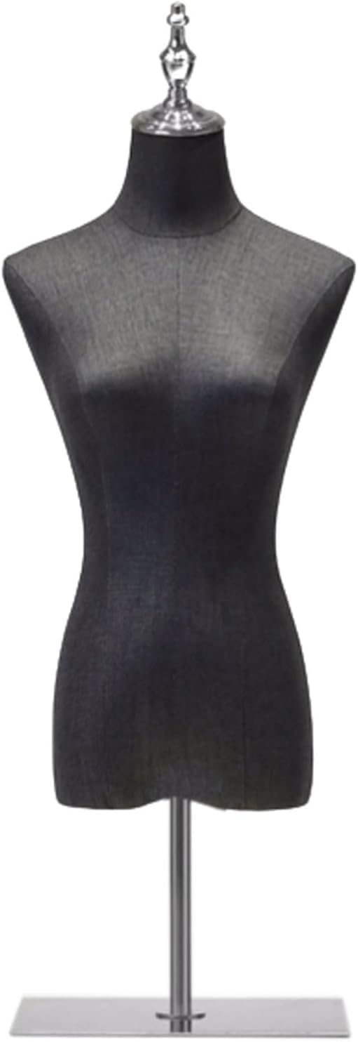 Bust Mannequin Dress Mannequin with Stand Adjustable Height Female ...