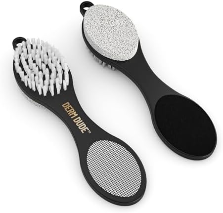Amazon.com : 2 Pcs 4 in 1 Foot Scrubber Dead Skin Remover for Feet ...