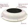 SOLATEK Solar Ventilation Fan with Battery for Boat, Yacht, Camper ...
