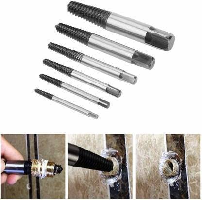 Pro Screw Extractor Set Removes broken screws, bolts, and studs (PACK ...