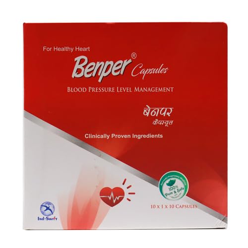 Buy Ind Swift Benper Blood Control Capsules | Helps to Blood Pressure ...