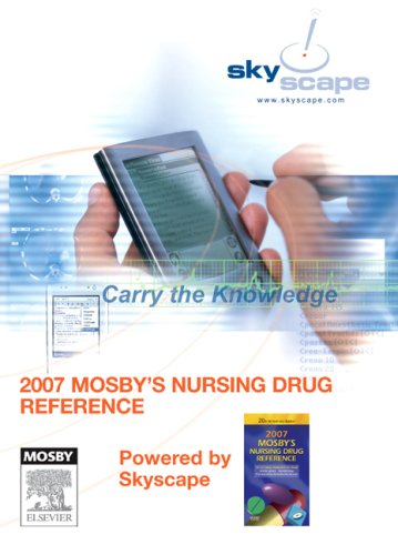 Mosby's 2007 Nursing Drug Reference - CD-ROM PDA Software Powered by ...