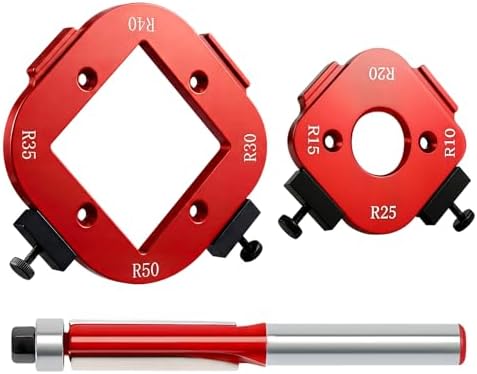Frässchablonen für Oberfräse Rundungen, Radius Jig Router Templates Kit ...