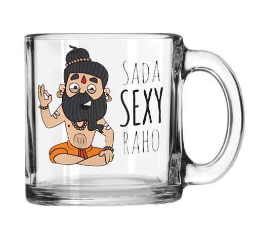 Buy V Kraft "Special sada Sexy raho Quote and Trendy Transparent Coffee ...