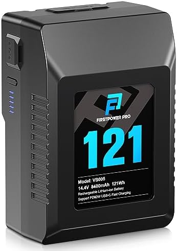 Amazon.com : REYTRIC Upgrade 300Wh(20400mAh) V Mount/V-Lock Battery ...