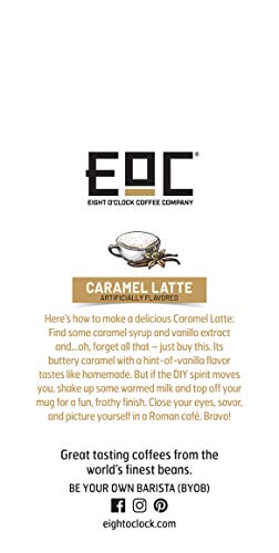 Snapklik.com : Eight OClock Coffee Barista Blends Caramel Latte Ground ...