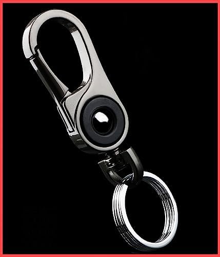 DOCOSS Pack of 2 Metal Antique Keychain for Men, Car, and Bike - Double ...