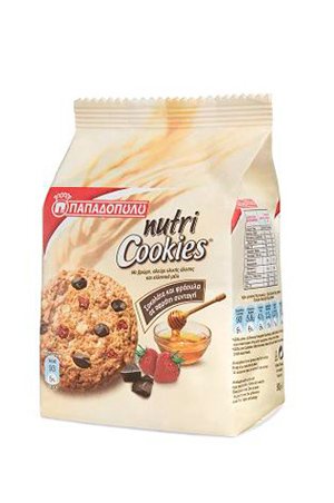 Amazon.com: Papadopoulou Nutri Cookies - Greek Cookies with Chocolate ...