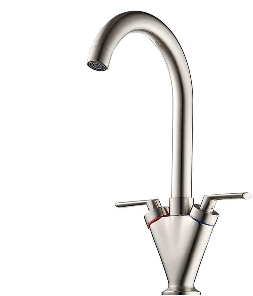 All Copper Kitchen Faucet Drawing Process Double Kitchen Hot Water ...