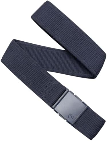 Arcade Belts A2 Slim Adventure Belt: Heavy Duty Stretch, Metal Free Buckle