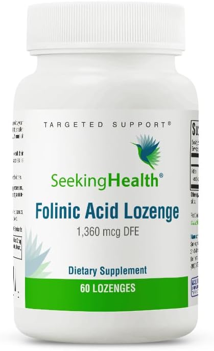 Amazon.com: Seeking Health Folinic Acid - Methylated Form of Folate ...