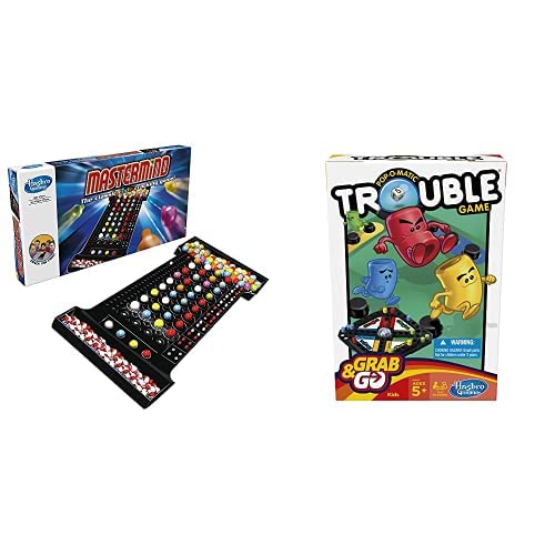 Buy Hasbro Gaming Mastermind Game, The Classic Code Cracking Game ...