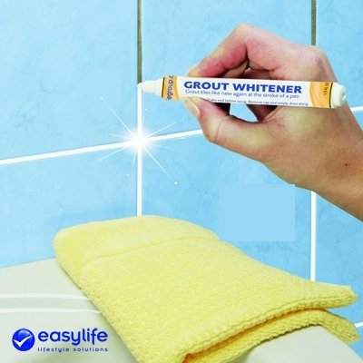 TILE WALL FLOOR BATH WHITE GROUT PEN WHITENER RESTORER : Amazon.co.uk ...
