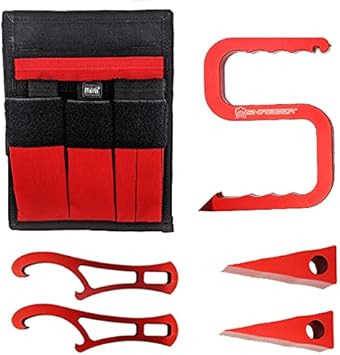 Motis - Firefighting Bunker Gear Pocket Organizer Kit with Snagger Tool ...