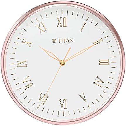 Titan Silent Sweep Battery Powered Grey Round Dial Unisex Analog ...
