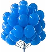 Amazon.com: PartyWoo Metallic Light Blue Balloons 130 pcs Different ...