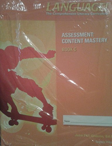 Language! The Comprehensive Literacy Curriculum Book C Bundle ...