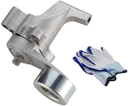 Amazon.com: MOTOKU Serpentine Drive Belt Tensioner with Pulley and Belt ...