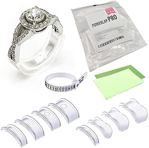 Amazon.com: 8pc Soft & Invisible Clear Ring Size Adjuster for Loose ...