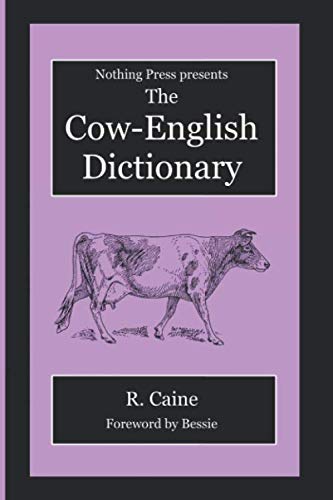 The Cow-English Dictionary: A Nothing Press Book | Amazon.com.br