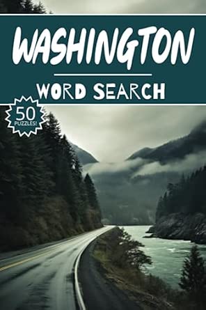Washington Word Search: 50 United States Puzzles, Word Find, Vocabulary ...