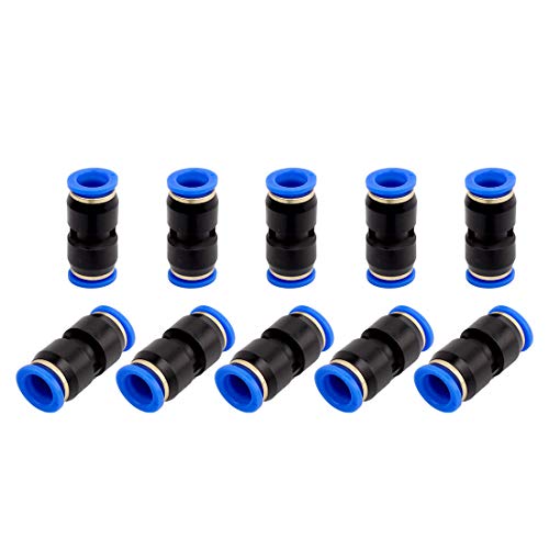 Snapklik.com : SNS SPU-1/2 1/2 Tube OD Plastic Straight Union Pipe Tube ...