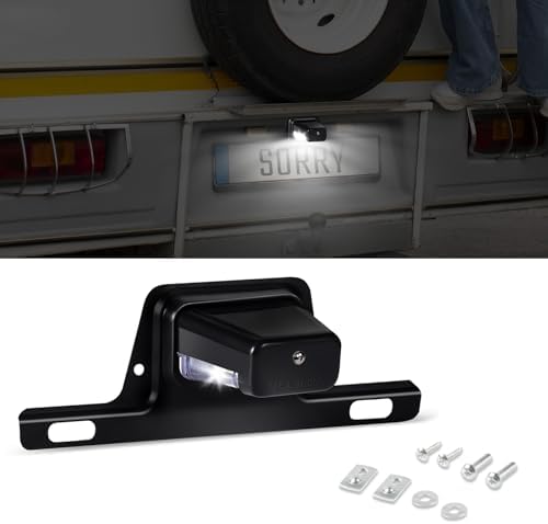 Amazon.com: Kutyun LED License Plate Light, Automotive License Plate ...