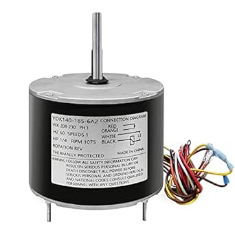 DTESL 5KCP39EGS070S Condenser Motor,OEM Standard Upgraded Replacement ...