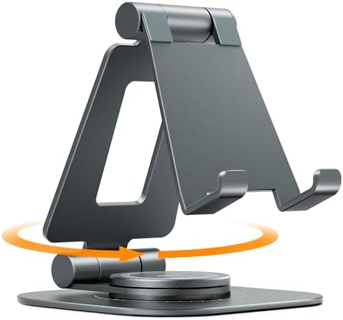 Amazon.com: Nulaxy 360 Rotating Cell Phone Stand, Fully Adjustable ...