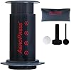 AeroPress Coffee Maker with Tote Bag, Phthalates & BPA Free, Black, 1-3 ...