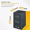Amazon.com: Desktop Mini Filing Cabinet | Business Card Organizer ...