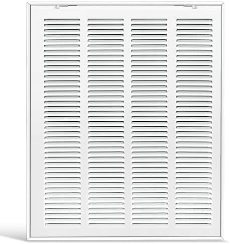 Fancat Return Air Filter Grille for 16x20 Ducts, Steel Vent Cover ...
