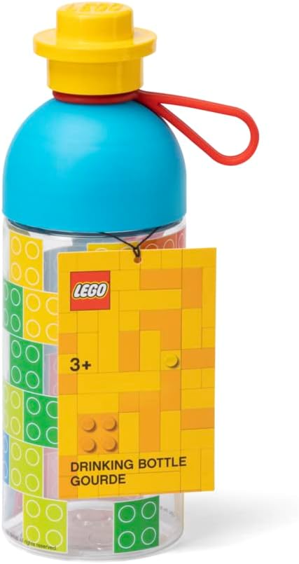 Amazon.com: Room Copenhagen LEGO Hydration Bottle, Transparent Water ...