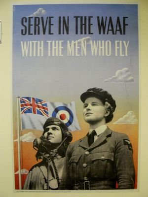 Vintage Wartime WAAF Recruitment A3 poster print: Amazon.co.uk: Action ...
