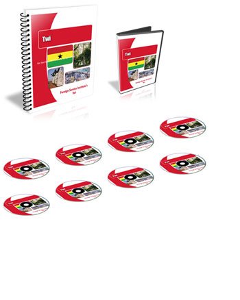 Foreign Service Institute Twi Basic Course Text Book and Audio CDs ...