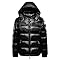 JEsilunmaMY Men's Thermal Shiny Hooded Puffer Jacket Winter Coats Water ...