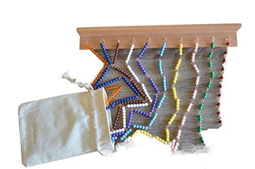 Amazon.com: Montessori Multiplication bead chains/with hanger ...