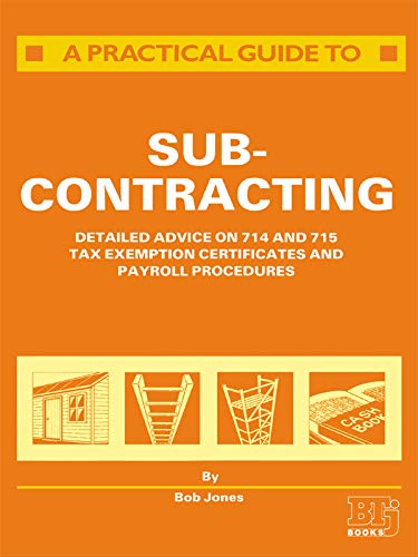 A Practical Guide to Subcontracting, Jones, R., eBook - Amazon.com