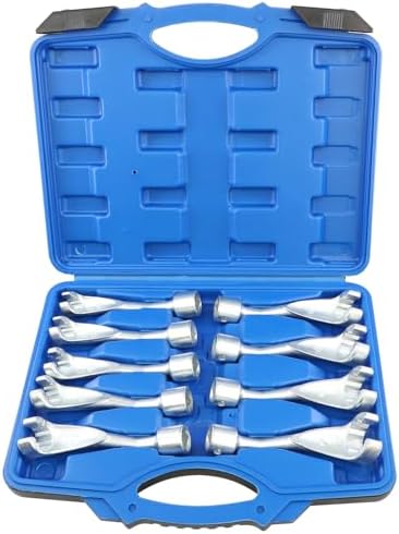 Amazon.com: 9pc Common Rail Injection Fuel Line Socket Set, 12 Point ...