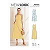 New Look Sewing Pattern N6666Misses' Dress, White : Amazon.co.uk: Home ...