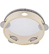 Amazon.com: Musfunny Tambourine Ring for Adults 10 inch Hand Held Drum ...
