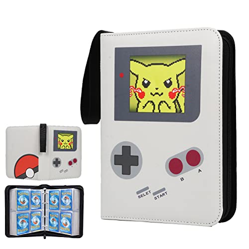 4 Pocket Poke Monster Card Binder 400 Pockets Trading Card Binder Zipper Binder Case Album 4-pocket-poke-monster-card-binder-400-pockets-trading-card-binder-zipper-binder-case-album
