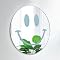 Amazon.com: Dremisland Wall Mirror Preppy Room Decor for Teen Girls ...