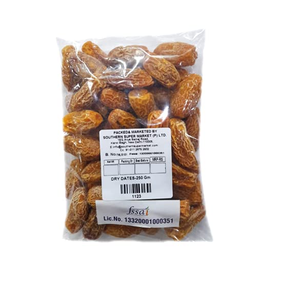 Southern Star Dry Dates | Dry Khajoor, 250g : Amazon.in: Grocery ...