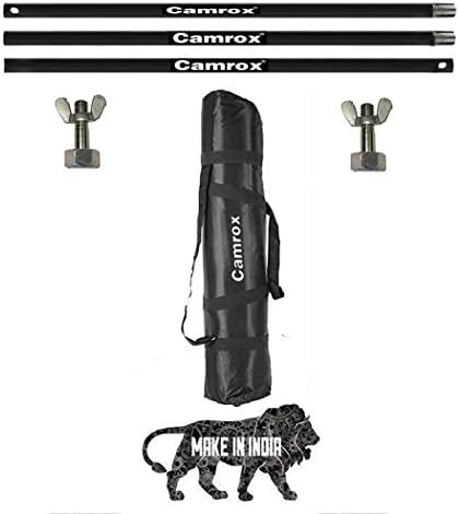 PICPRO 9 ft Curtain Rod Set with Conversion Adaptor to convert Light ...