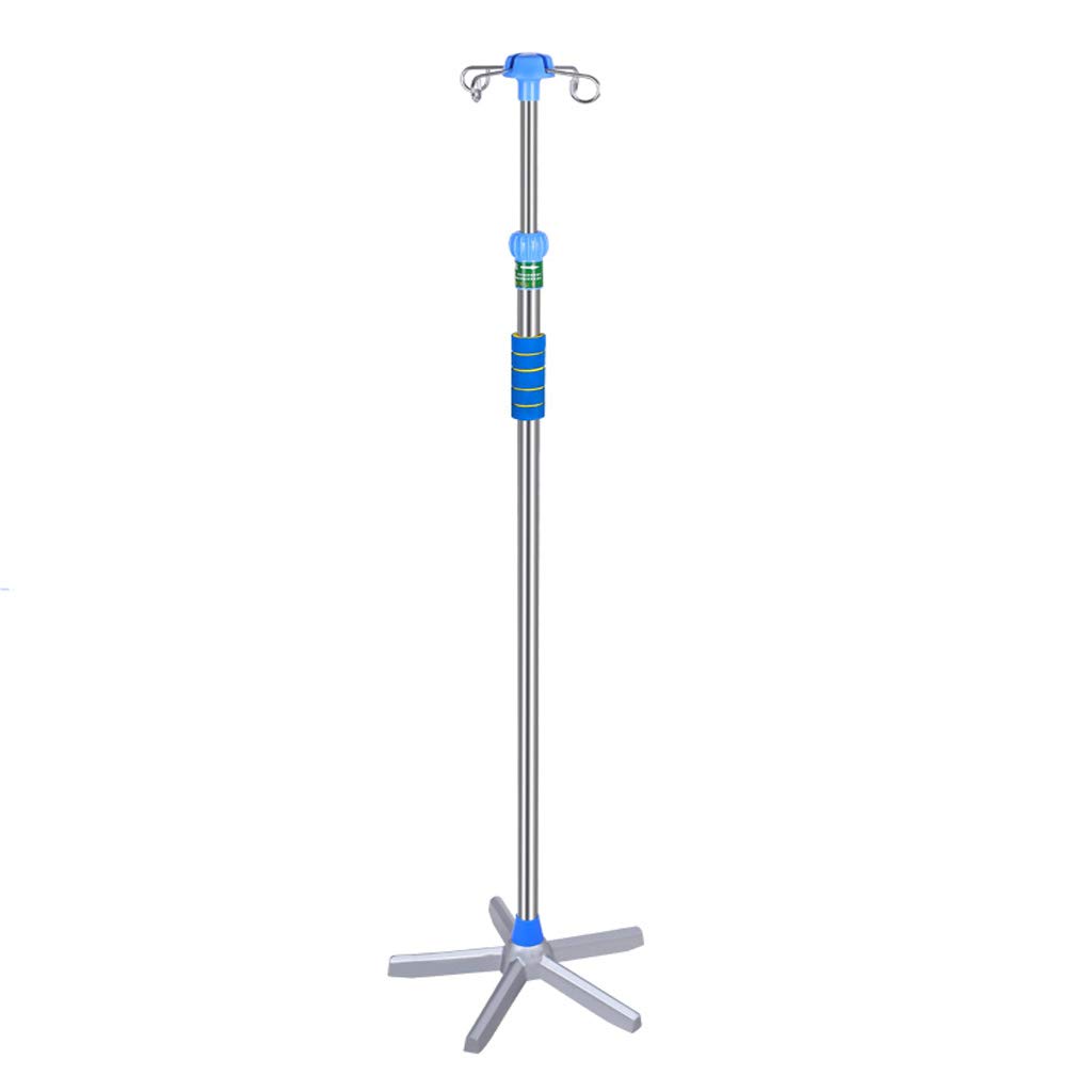 Buy Portable IV Stand Infusion Stand, Height Adjustable Stainless Steel ...