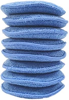 Amazon.com: Sukh 12 Pack Microfiber Foam Car Wax Applicator Pad - Foam ...