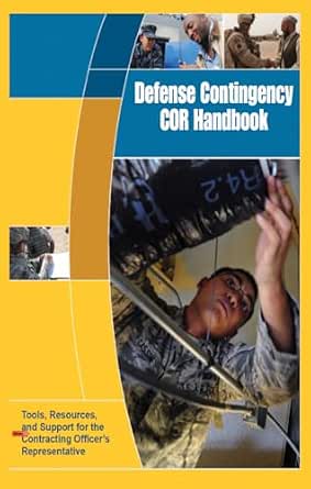 Amazon.co.jp: Defense Contingency COR Handbook: Tools, Resources, and ...